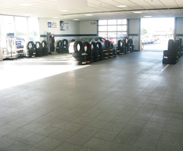 Racing Area Floor Coatings - UCoat It Epoxy Floor Coatings