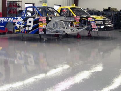 Germain Racing Project Profile - UCoat It Floor Coating Systems